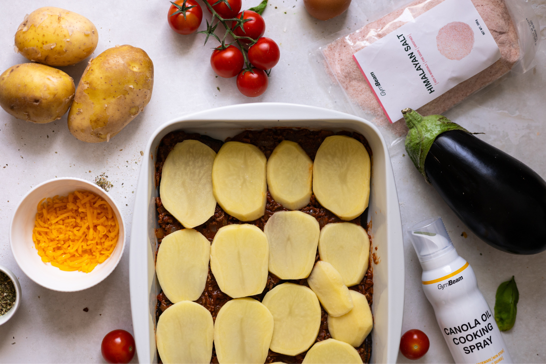 Fitness recept: Musaka sa patlidžanom - GymBeam Blog