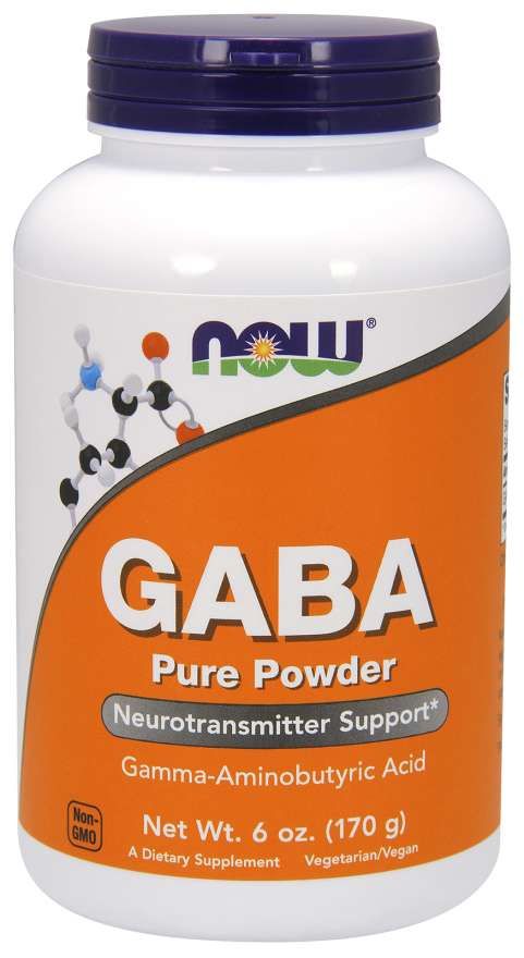 GABA Pure Powder - NOW Foods | GymBeam.cz